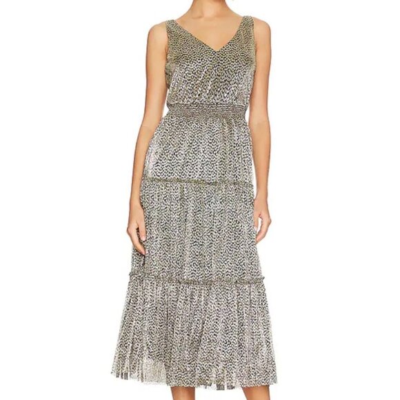 1. State | Dresses | State Plunge V Midi Dress Small | Poshmark